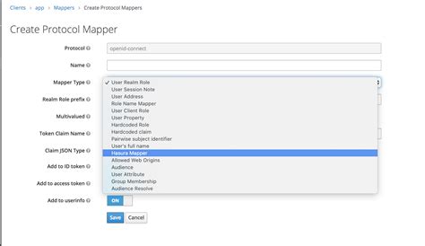 Basic Keycloak Script Mapper To Provide Hasura Claims · Github