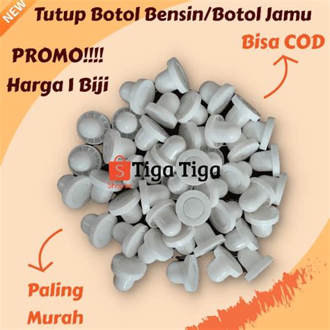 Jual Tutup Botol Plastik Untuk Botol Bensin Botol Jamu Liter Baru Shopee Indonesia