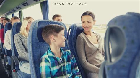 Consejos para viajar en autobús con niños Hnos Montoya