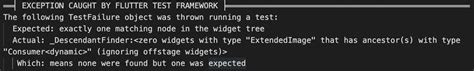 How To Find Consumer In My Particular Test？ · Issue 55836 · Flutter