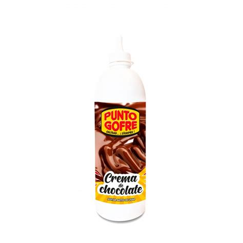 Comprar Botella De Crema Chocolate Punto Gofre 1 1Kg
