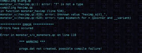 Compile Error Unknown Value Thread Qc Mod Db