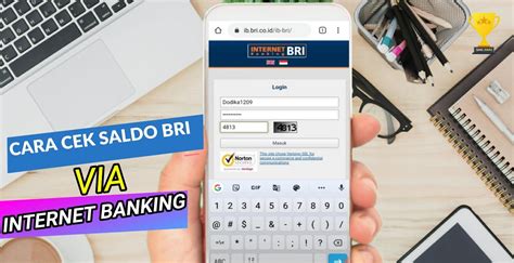 Cara Cek Saldo Rekening BRI Melalui Mesin ATM Internet Banking Mobile