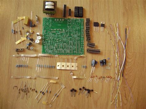 Osc4 9 Oscilloscope Clock Kit Unassembled Includes Pcb Etsy