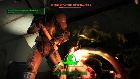 Fallout 4 Legendary Assaultron Youtube