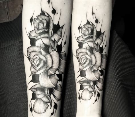 Flowers Tattoo By Damian Orawiec Post 29725