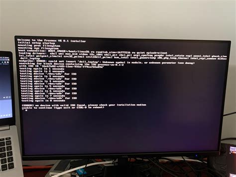 i can t install proxmox 8 1 r proxmox