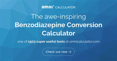 Benzodiazepine Conversion Calculator