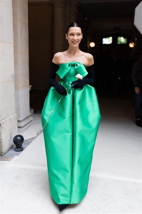 Bella Hadid On The Backstage Of Balenciaga Show In Paris 07062022