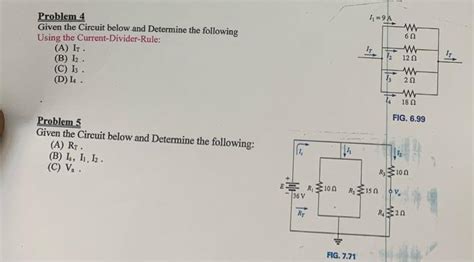Solved Problem 4 Given The Circuit Below And Determine The
