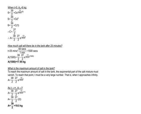 [solved] Differential Equation Application Of First Order Differential Course Hero