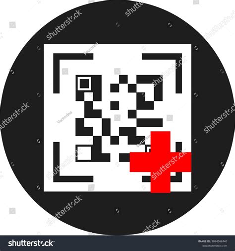 Adding Data Using Qr Code Data Stock Vector Royalty Free Shutterstock