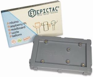 Epictac Arduino Uno Mega Raspberrypi Breadboard Puzzle Platform Uno Mega Grey Educational