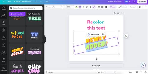 Mude as Cores no Canva Guia Completo para Imagens Gráficos e Textos