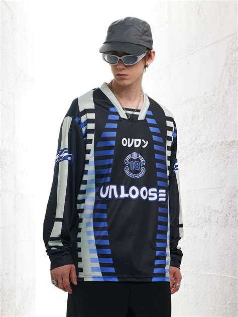 homens Camiseta ombro caído carta gráfica Moda masculina dicas Moda