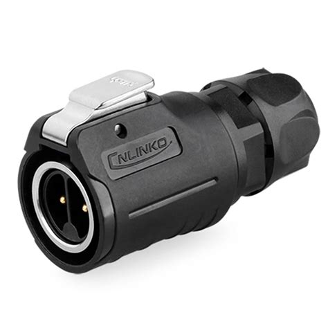CNLINKO série LP 16 connecteur circulaire 2 pôles max 400 Volt 10 IPX8 ENOVA Solutions AG