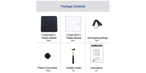 Songmics Modular Plastic Cube Organizer