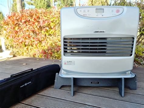 동계 캠핑 난로 꿀템 신일 팬히터 받침대 프리모리 신형 스탠드 네이버 블로그