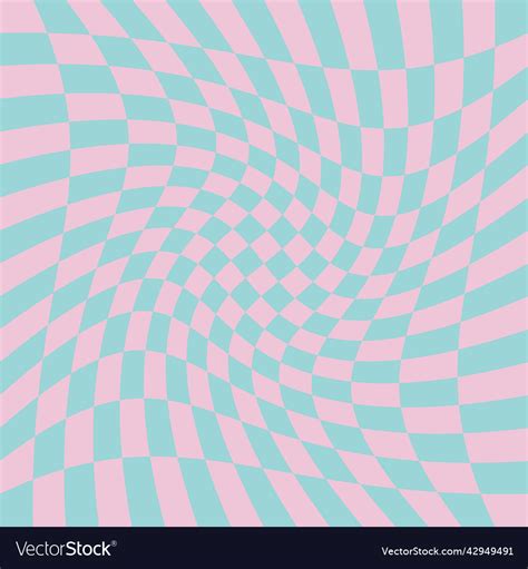 1970 Wavy Swirl Seamless Pattern In Orange Vector Image