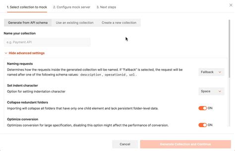 Setting Up Mock Servers Postman Learning Center