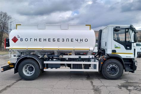 Производство бензовозов на IVECO Eurocargo | Завод спецтехники Техкомплект