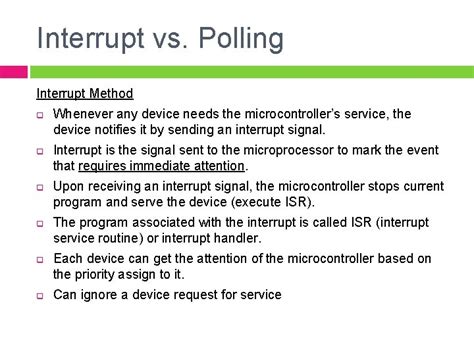 Eet 203 Microcontroller Systems Design Interrupt Programming Objectives