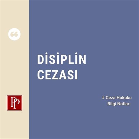 Disiplin Cezası Polat And Polat Avukatlık Ortaklığı