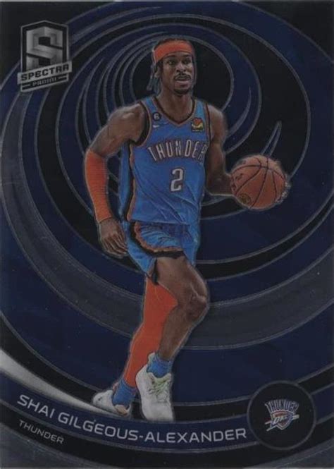 2022 23 Panini Spectra 60 Shai Gilgeous Alexander Ebay