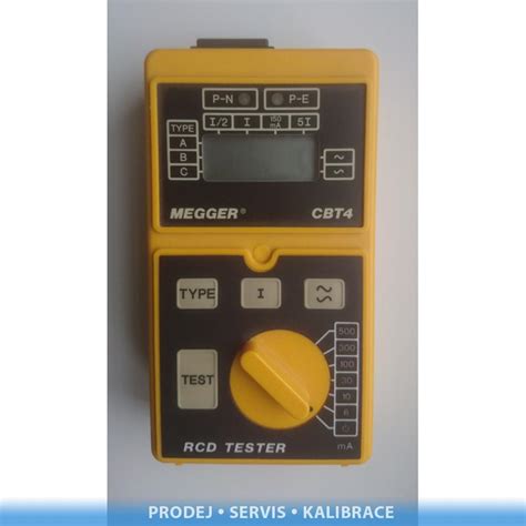 Megger Cbt4 Rcd Tester Meraky Eu