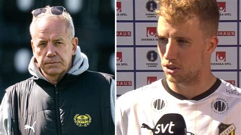 Fotboll Häcken anmäler Mjällbys sportchef Hasse Larsson efter bråket i Svenska cupen SVT Sport