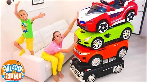 Vlad And Niki Enjoy In Supermarket With Mom And Dad Vladniki Youtube
