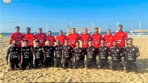مواعيد مباريات منتخب مصر في أمم أفريقيا للكرة الشاطئية إنفوجراف