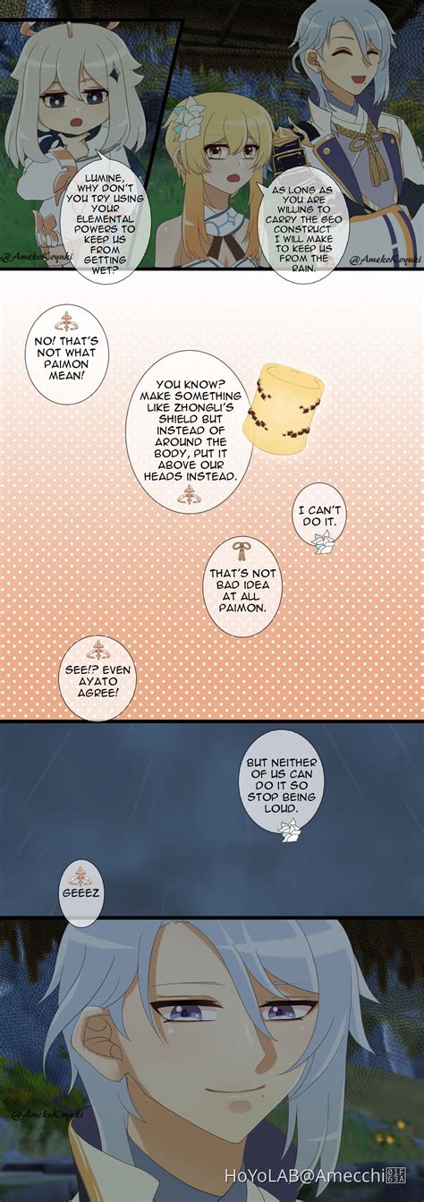 Rain Genshin Impact HoYoLAB
