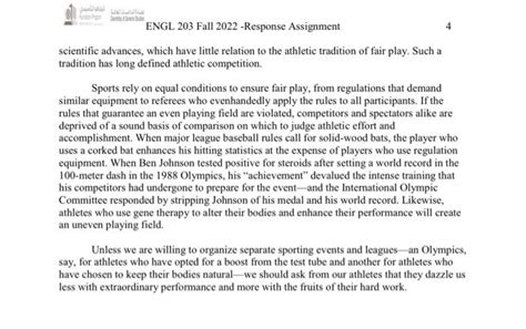 Engl 203 Fall 2022 Response Assignment Eng 203 Short