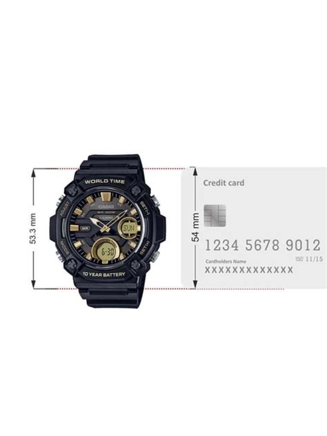 Buy Casio Aeq 120w 9avdf Youth Analog Digital Watch For Men At Best