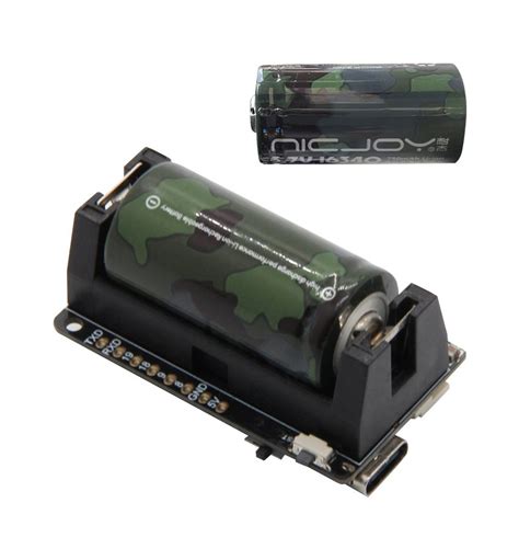 Ttgo T Oi Plus Esp32 C3 Risc V Avec Support De Batterie 16340