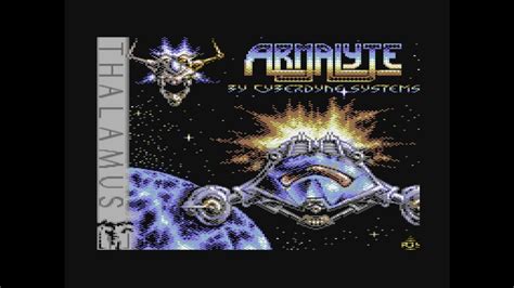Armalyte C64 Loading Screen Youtube Music
