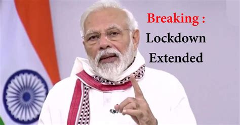 Extension Of Lockdown For A Further Period Of Two Weeks India Post