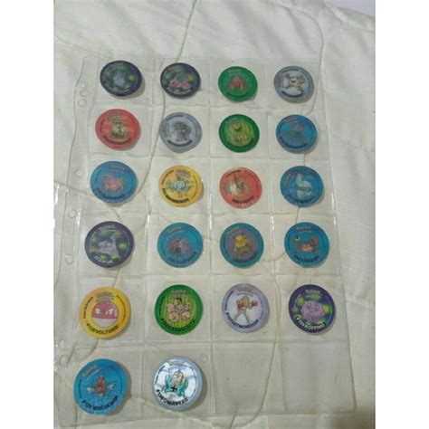 Coleção Tazos Pokemon Elma Chips Completa Shopee Brasil