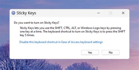 Cara Menonaktifkan Sticky Keys Secara Permanen Di Windows 11 [2023
