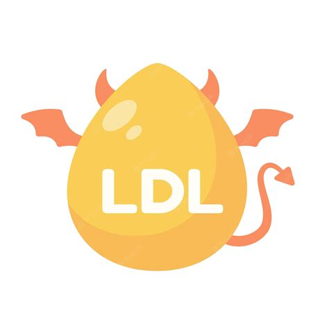 Hdl과 Ldl 콜레스테롤 만화 몸에 쌓인 좋은 지방과 나쁜 지방 프리미엄 벡터