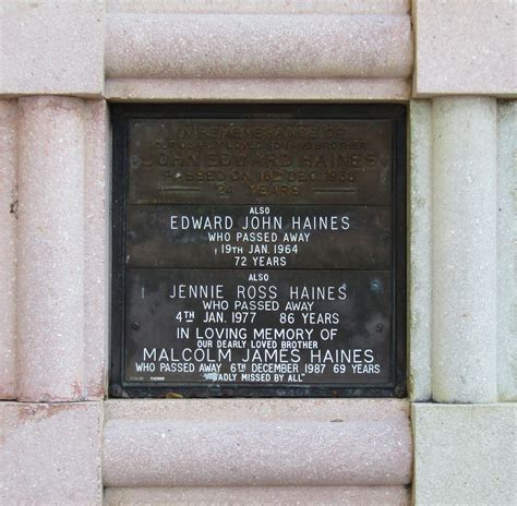 Edward John Haines 1892 1964 Find A Grave Memorial