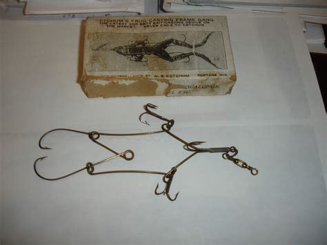Vintage Ketchums Frog Casting Frame Gang Harness In The Box 4598191436
