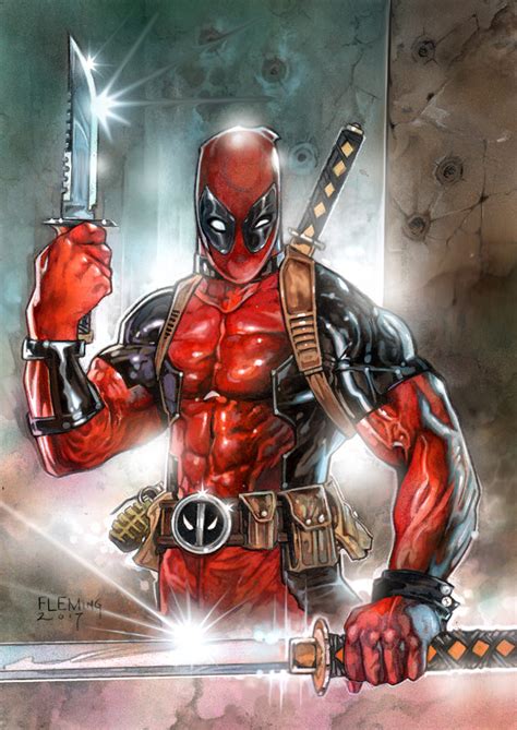 Deadpool Signed Print Eventeny