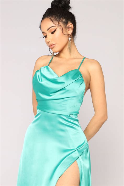 Rare Feeling Dress Turquoise Fashion Nova