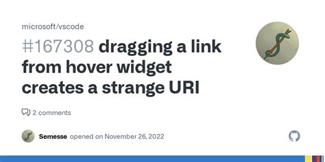 Dragging A Link From Hover Widget Creates A Strange Uri · Issue 167308