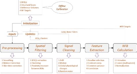 Figure Generic Diagram Of A Real Time Fmri Processing Pipeline For Nf Download Scientific