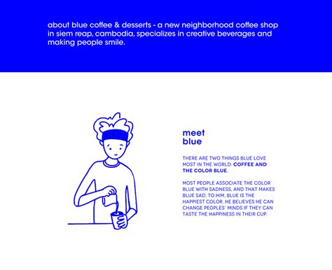 About Blue Coffee Brand Identity On Behance