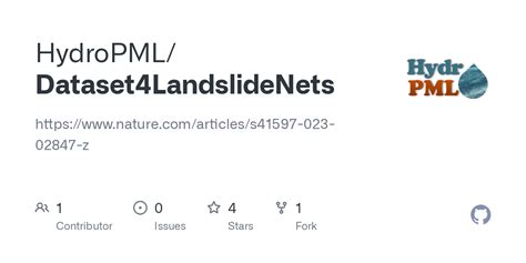 GitHub HydroPML Dataset LandslideNets Https Nature Articles S Z