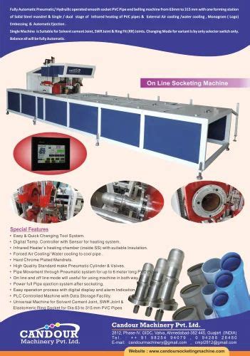 Candour Fully Automatic Socketing Machine Production Capacity 3 Per Month At ₹ 2050000 Number